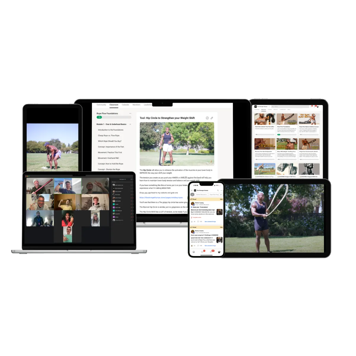 Stronger Human Skool Community & Courses – The Stronger Human